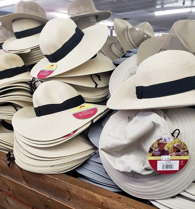 Summer hats galore - because protecting your noggin shouldn't cost a small fortune, darling.