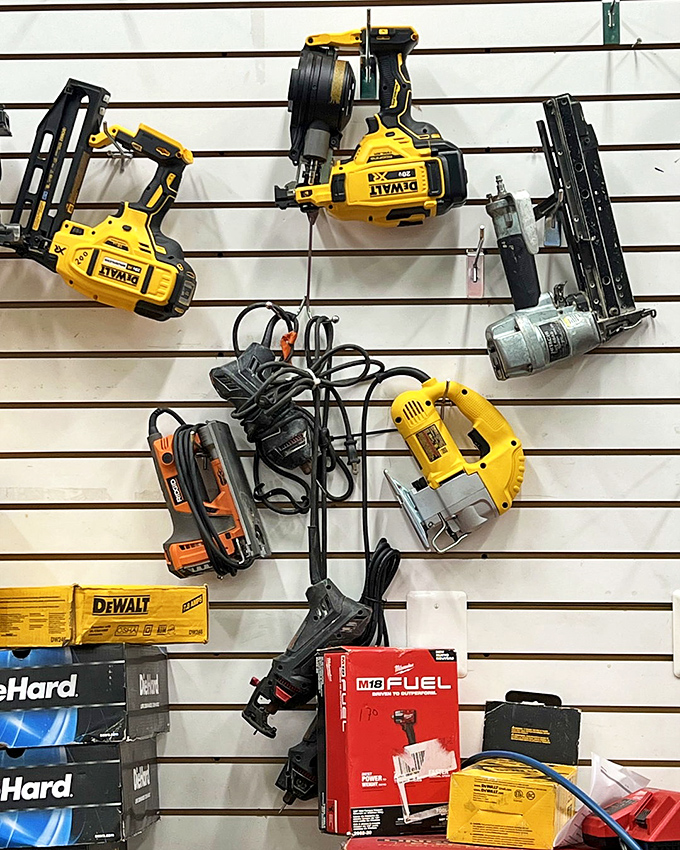 Professional-grade power tools at flea market prices &ndash; your weekend projects just got more affordable.
