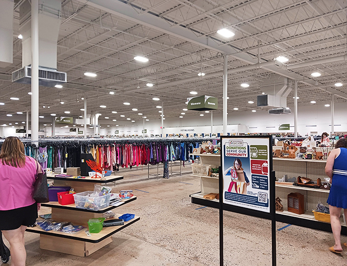 Shoppers navigate the well-organized wilderness of possibilities, where yesterday's fashion finds new purpose and new admirers.