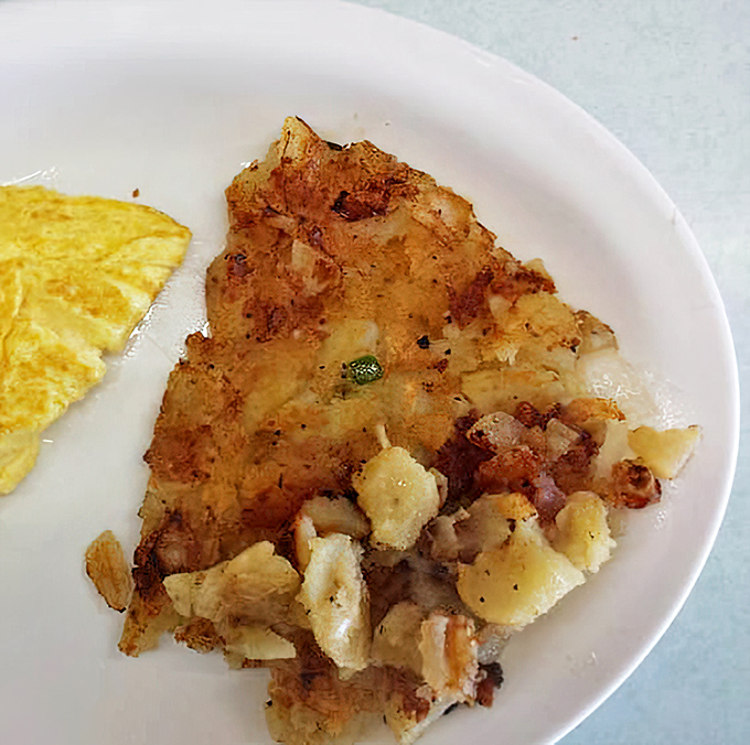 These home fries aren't just potatoes; they're little golden-brown nuggets of happiness with crispy edges that should be illegal.