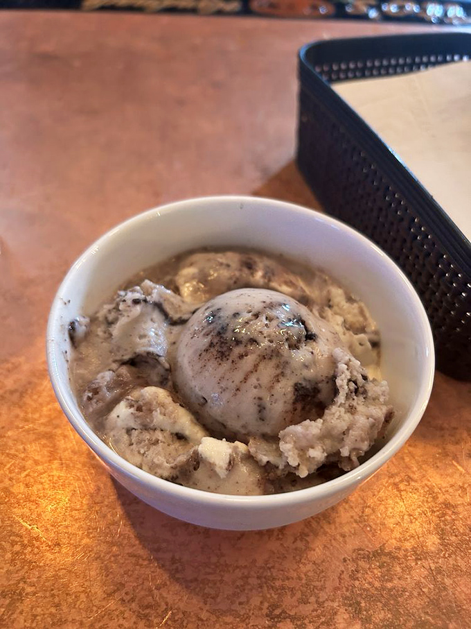 Their homemade ice cream doesn't just satisfy a sweet tooth&mdash;it creates memories. Each spoonful is dense, creamy, and studded with chunks of cookie goodness.
