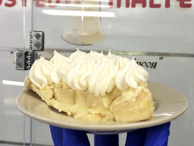 Cream piled high like clouds on a summer day. This banana cream pie doesn't need Instagram filters&mdash;it's been perfecting its close-up since before filters existed.