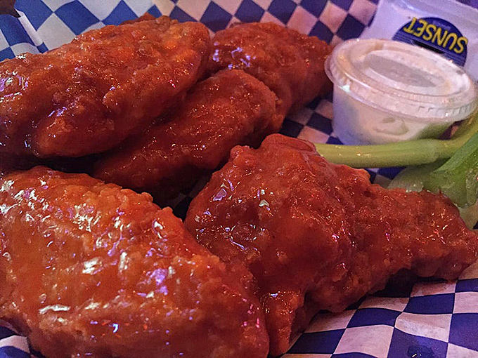 These wings bring the heat like a Texas summer, but in the best possible way.