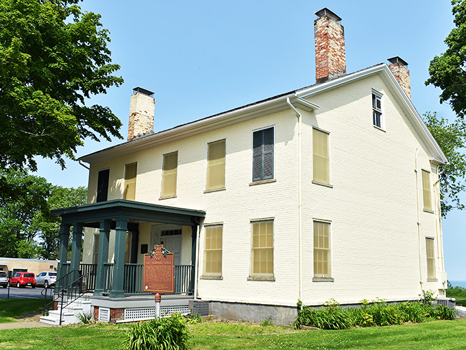 The stately Hubbard House stands as a proud reminder of Ashtabula's role in the Underground Railroad, where history feels as tangible as the morning breeze.