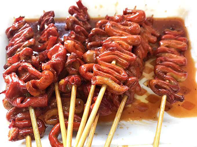 Intestines on a stick might sound like a dare from your college days, but these isaw skewers are the crispy-chewy delicacy you never knew you needed.