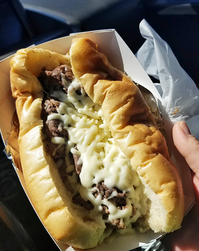 The Italian beef sandwich &ndash; where thinly sliced, seasoned beef meets its destiny in a marriage of juicy perfection that requires strategic napkin deployment.