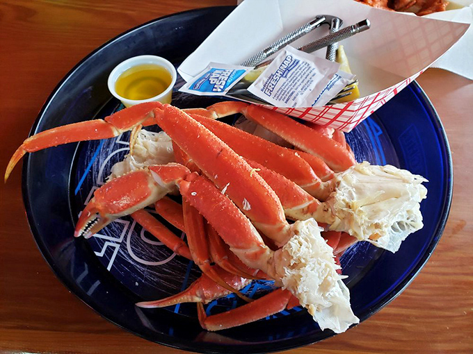 These king crab legs aren't just a meal&mdash;they're an expedition requiring tools, determination, and the willingness to wear your food with pride.