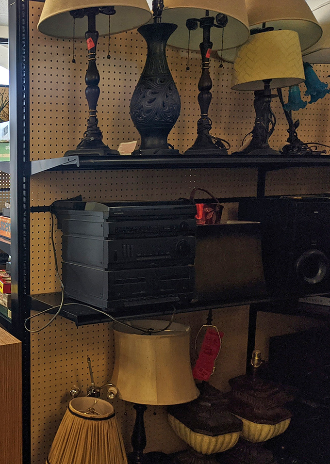 These vintage lamps aren't just lighting fixtures—they're time machines to grandma's living room, ready to cast their warm glow over your modern space.