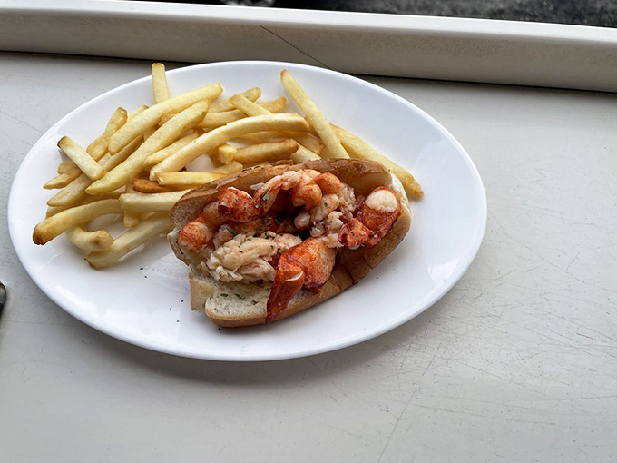 The lobster roll &ndash; where sweet, tender chunks of Maine's finest meet buttery, toasted perfection. A sandwich worth crossing state lines for.