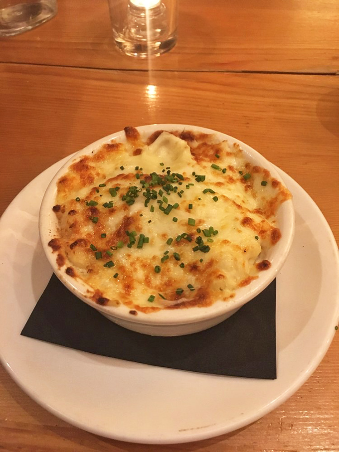 Golden, bubbling mac and cheese that transforms comfort food into something worthy of your deepest cravings.