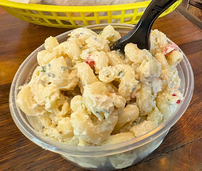 This isn't just macaroni salad&mdash;it's what potato salad dreams of becoming when it grows up. Creamy, tangy, and unapologetically indulgent.