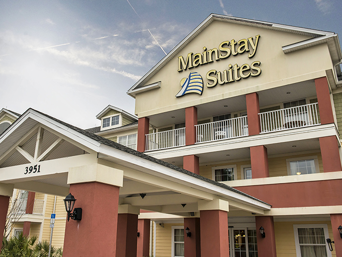 MainStay Suites offers comfortable accommodations where your wallet can actually stay comfortable too, imagine that.
