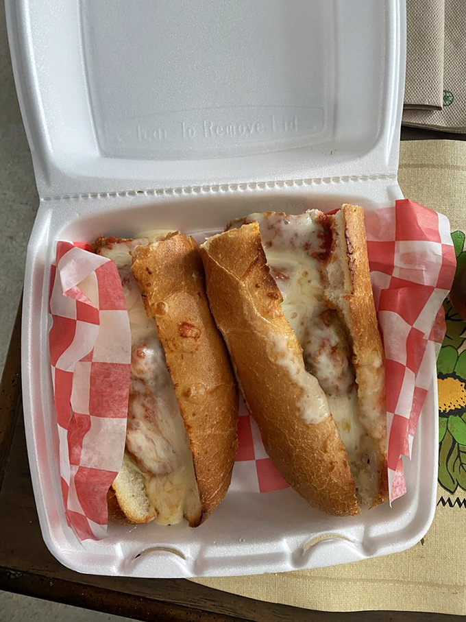 The humble meatball sub—a symphony of savory spheres, melted cheese, and marinara tucked into a crusty roll. Comfort food that speaks fluent Italian.