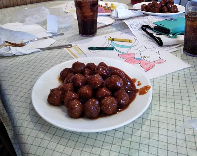 These glazed meatballs glisten like little spheres of pure comfort, ready to transport you to flavor paradise.