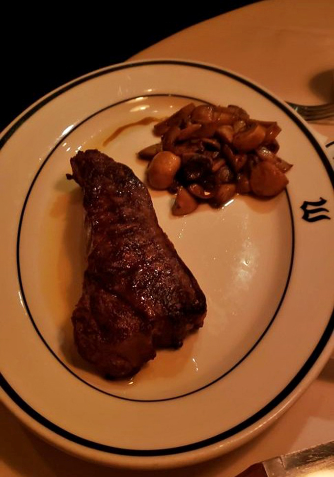 This NY strip with mushrooms isn't just dinner&mdash;it's a masterclass in simplicity. The steak whisperers of Ann Arbor have spoken.