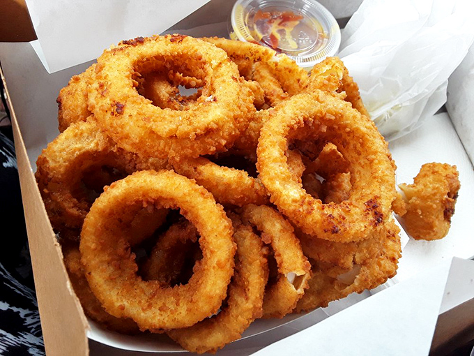 Golden, crispy, and perfectly seasoned&mdash;these onion rings aren't just a side dish, they're the supporting actors that deserve their own Oscar.