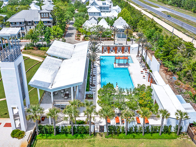 This isn't just a pool&mdash;it's an aquatic sanctuary where lounging becomes an art form. The hardest decision: swim or sunbathe?