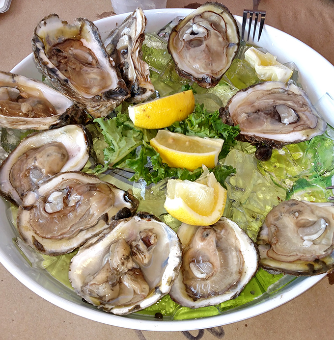 These oysters on the half shell are the jewelry of the sea&mdash;briny, beautiful, and gone too quickly. The lemon wedges stand by like faithful sidekicks.