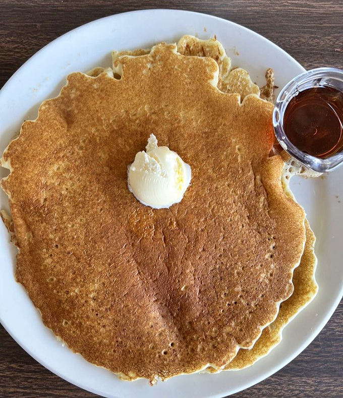 This pancake doesn't need Instagram filters or fancy toppings&mdash;just a dollop of butter and some maple syrup to achieve breakfast nirvana.