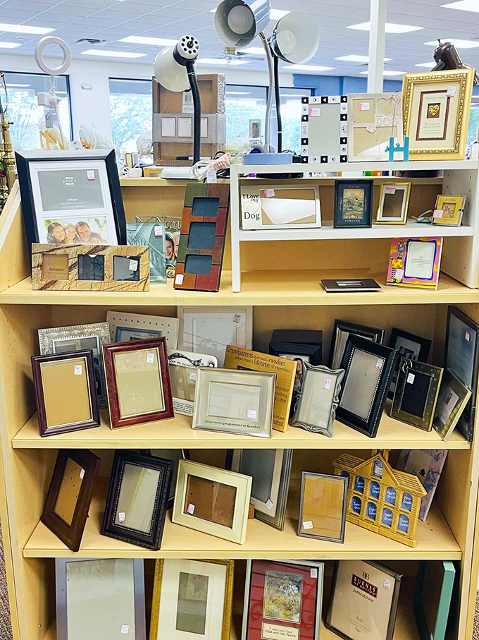 Frame your memories without framing your bank account&mdash;these pre-loved picture frames await your family photos and artwork.
