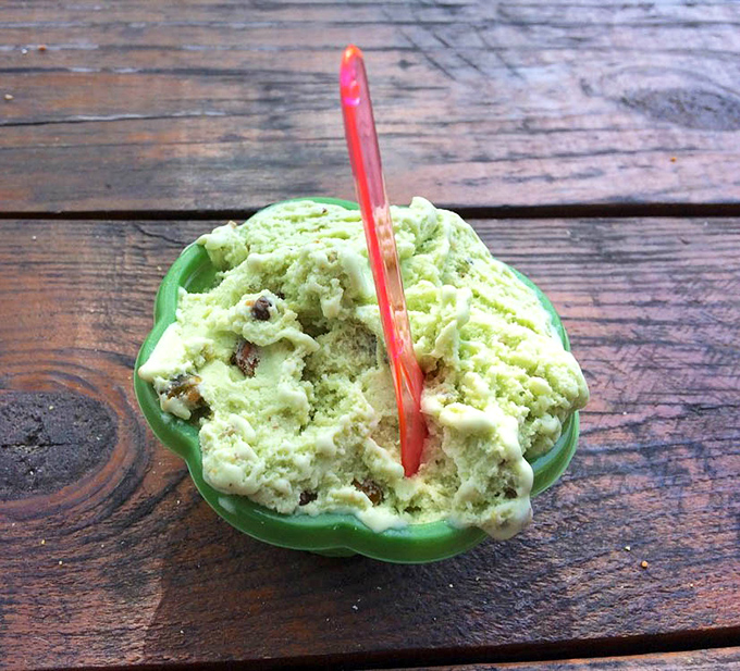 This pistachio gelato isn't just dessert; it's a cool, creamy vacation in a cup that makes you wonder why you'd ever settle for ordinary ice cream again.