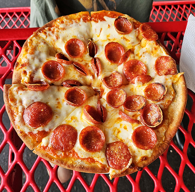 Pizza that doesn't need pretension or a fancy wood-fired oven&mdash;just honest ingredients and the kind of crust that makes you forget your diet resolutions.