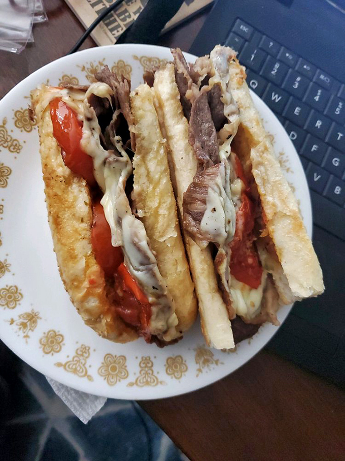 Layer upon layer of meaty perfection &ndash; this pizza steak is what would happen if Italy and Philadelphia had a delicious love child.