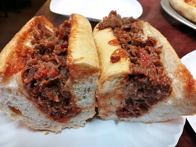 The pizza steak&mdash;Philadelphia's culinary equivalent of a mic drop&mdash;combines two local obsessions into one handheld masterpiece. P