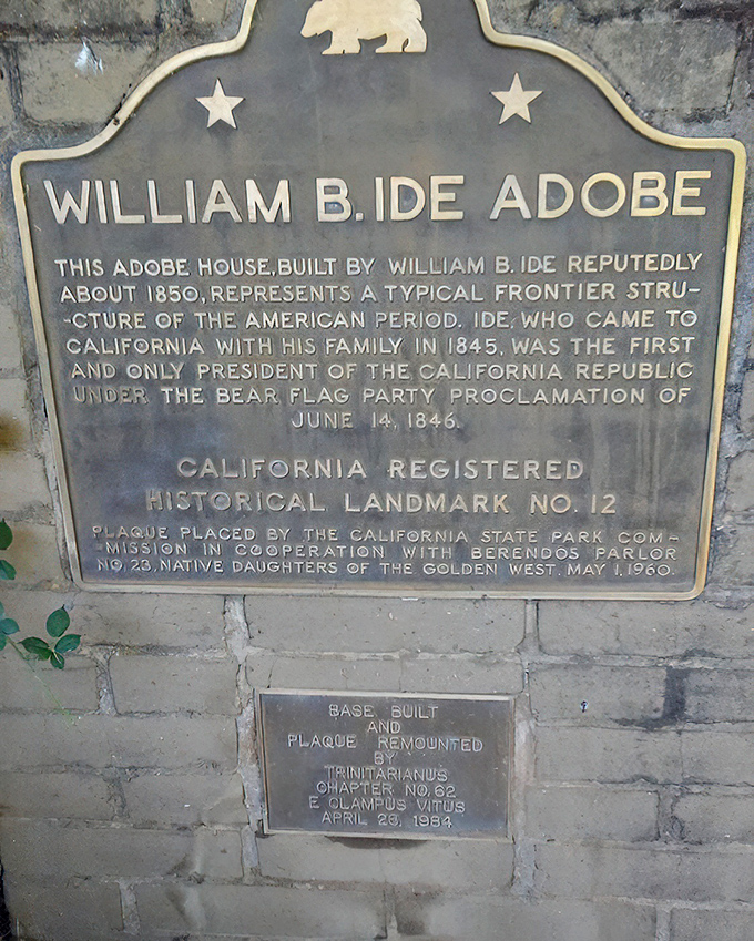 This isn't just any historical marker&mdash;it's California's origin story cast in bronze, complete with the bear that inspired our state flag.