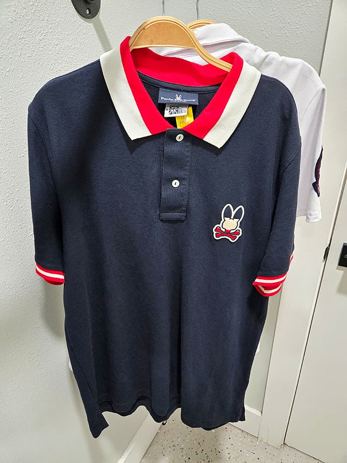 That Psycho Bunny polo isn't just stylish&mdash;it's proof that brand names and budget-friendly can happily coexist under one roof.