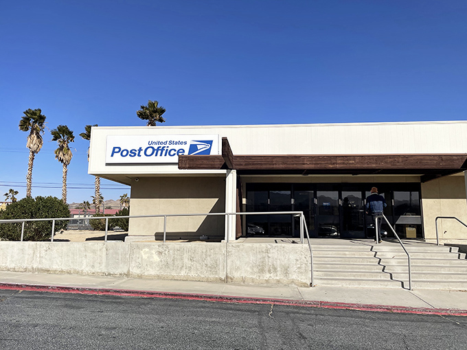 The Joshua Tree Post Office might be the most photographed mail facility in America &ndash; those palm trees aren't just for postcards!