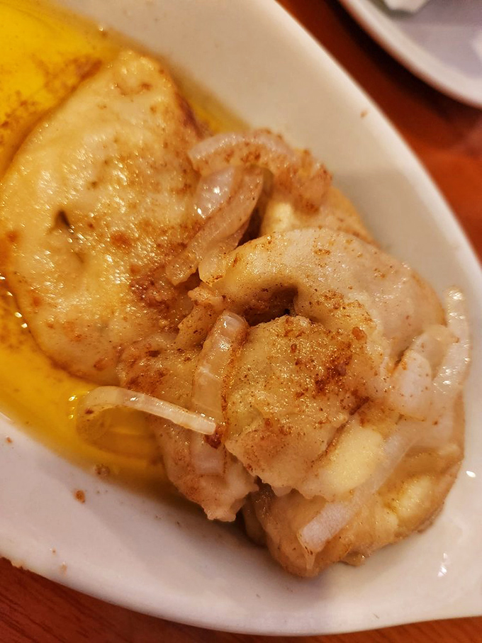 These aren't just potato pierogies&mdash;they're little pillows of comfort swimming in butter and onions. Grandmothers across Pennsylvania would give their nod of approval.