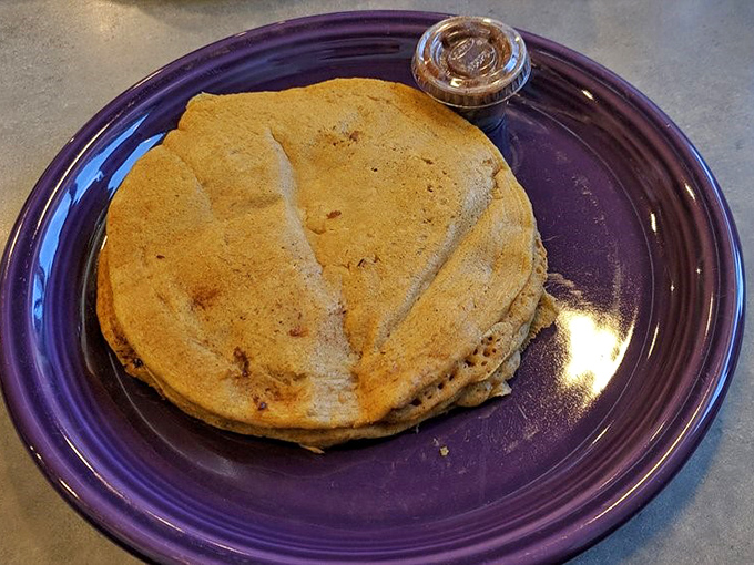 Pumpkin pancakes that taste like autumn decided to throw a party on your plate. Fall in love any time of year.