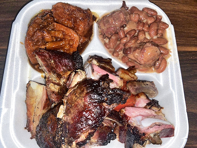 Smoke ring perfection! These rib tips showcase the beautiful marriage of fire, time, and patience&mdash;the holy trinity of proper barbecue technique.