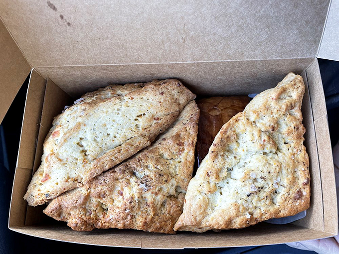 Scones that look like they could make a British grandmother weep with joy&mdash;craggy, substantial, and promising that perfect crumbly-yet-tender bite.
