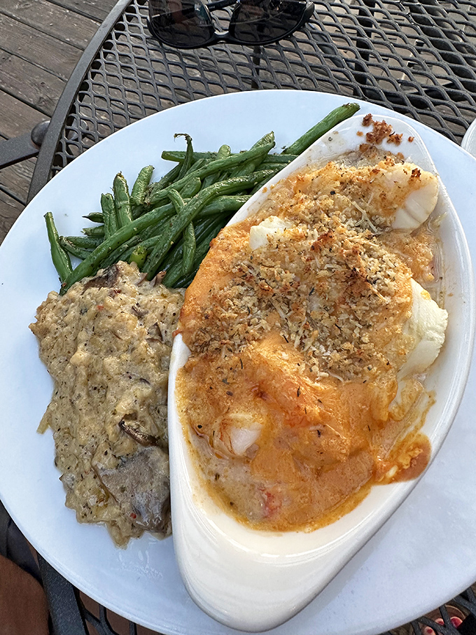 Not all heroes wear capes &ndash; some come in ceramic dishes with golden breadcrumb tops and sides of perfectly cooked green beans.