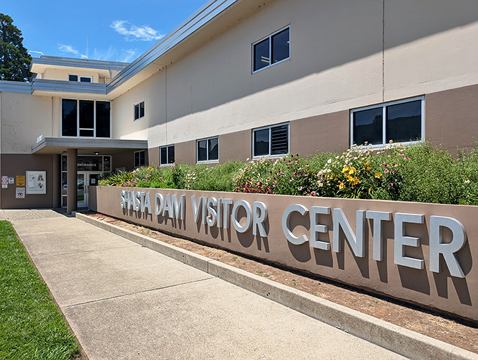 The visitor center: where you learn this engineering marvel was built when America really knew how to dream big.