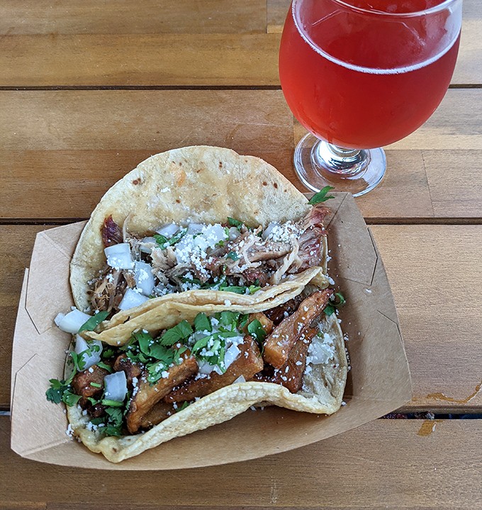 Tacos and craft beer&mdash;a match made in Michigan heaven. The cotija cheese sprinkled on top is like the fairy dust of the culinary world.