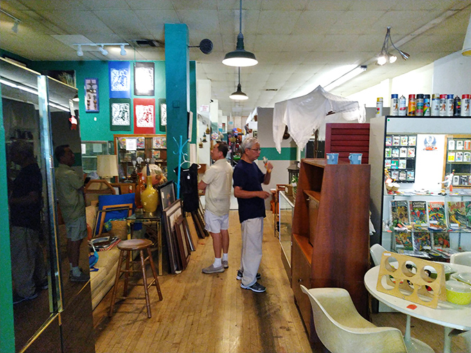 Fellow treasure hunters navigate the maze of memories, each searching for their own perfect find.