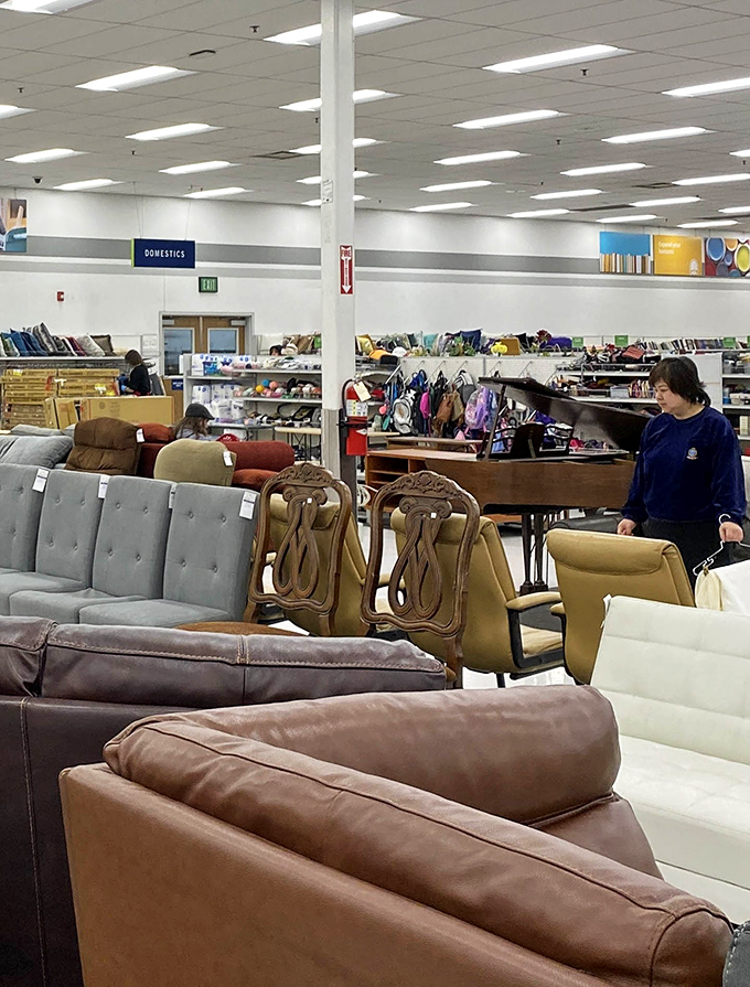 The furniture section offers everything from "grandma chic" to "first apartment essential" &ndash; all priced for real-world budgets.