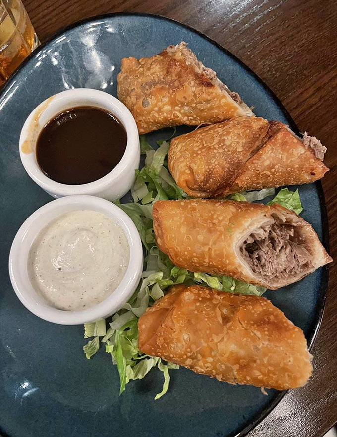 These short rib egg rolls are what would happen if a classic American comfort food and Asian cuisine had a delicious love child.