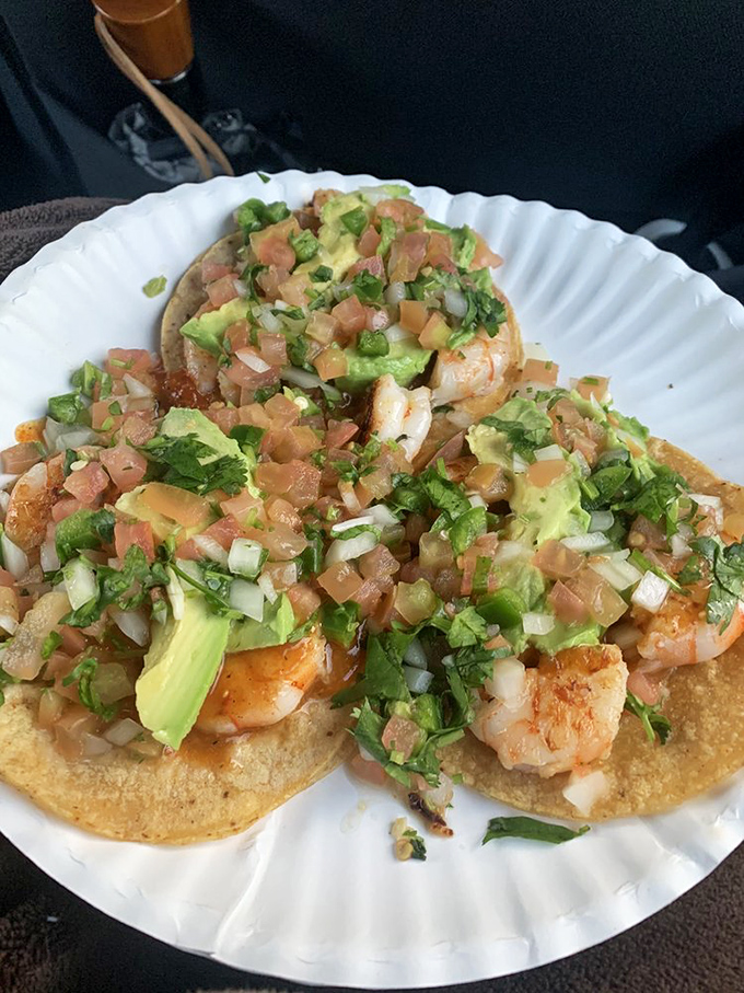 Shrimp tacos that make you question every other seafood you've ever eaten. Fresh, vibrant, and topped with enough avocado to make a millennial weep with joy.