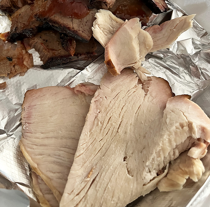 Smoked turkey so moist and tender it defies poultry physics. This isn't your dry Thanksgiving nightmare&mdash;this is turkey nirvana.