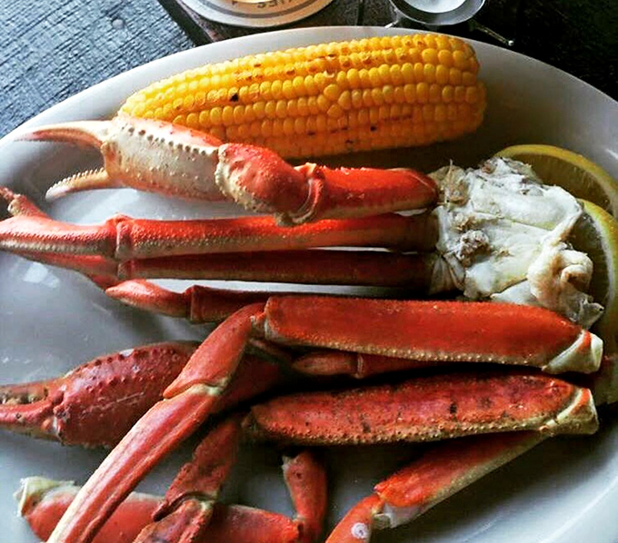 These snow crab legs aren't just seafood; they're an interactive dining experience where the reward for your labor is sweet, tender meat kissed by melted butter.