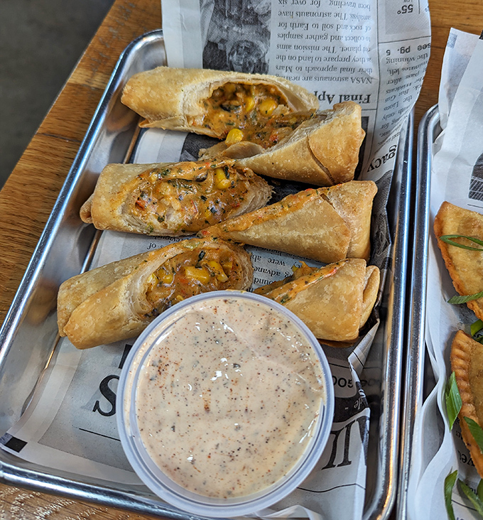 Southwest Rolls: Where Ohio meets the border in crispy, cheese-filled packages that make sharing a true test of friendship.