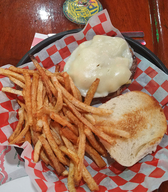 When melted cheese cascades like a delicious waterfall, resistance becomes futile and surrender tastes amazing.