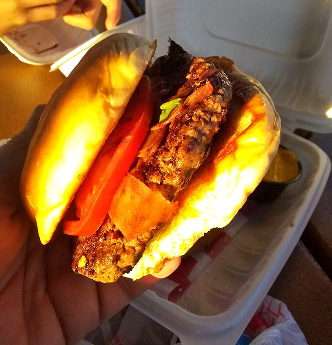 Some burgers are merely food; this creation is a spiritual experience with fresh veggies and a perfectly charred patty.