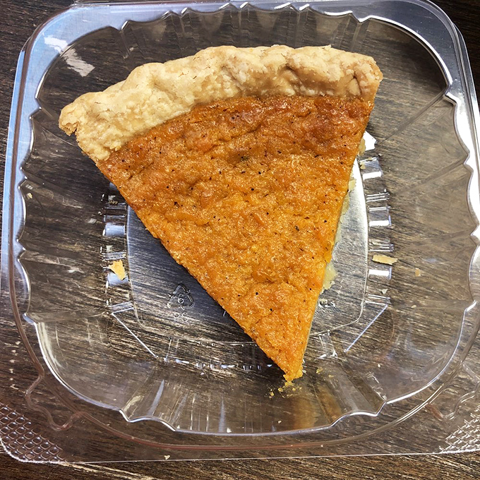 Sweet potato pie with a crust that shatters just right. Grandmothers across Tennessee would give this a silent nod of approval.