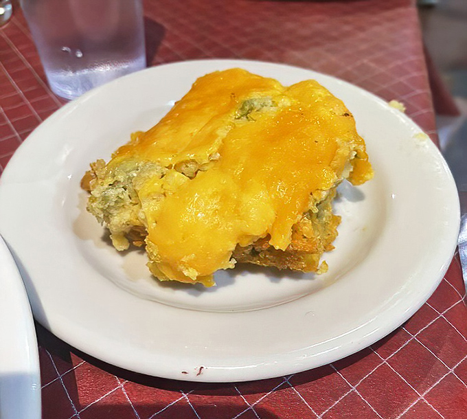 The tamale pie glows with cheesy goodness&mdash;a Southwestern comfort food that makes mashed potatoes jealous. Grandma's recipe books could never.
