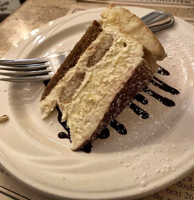 Layer upon layer of heaven. This tiramisu doesn't just satisfy your sweet tooth&mdash;it writes it a love letter.